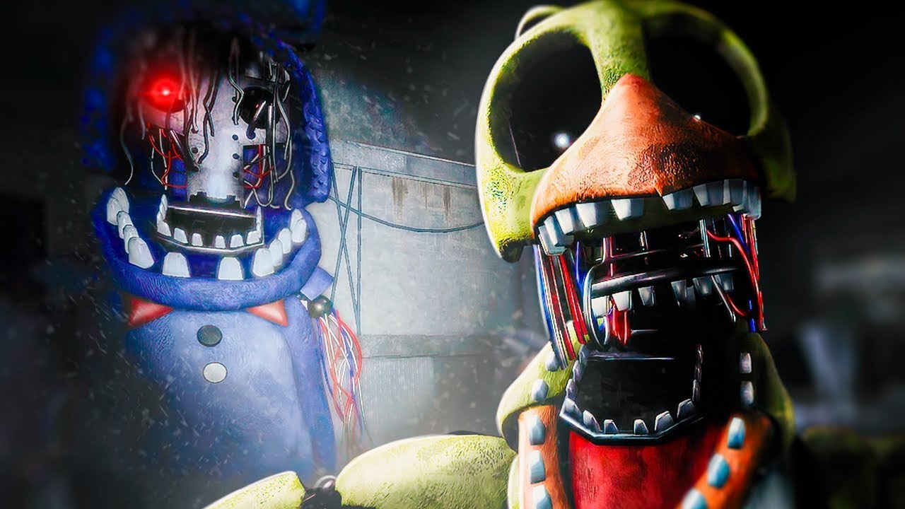 Playing the new 🎤Fnaf 2 reimagined Game🔦 Round 2 - YouTube