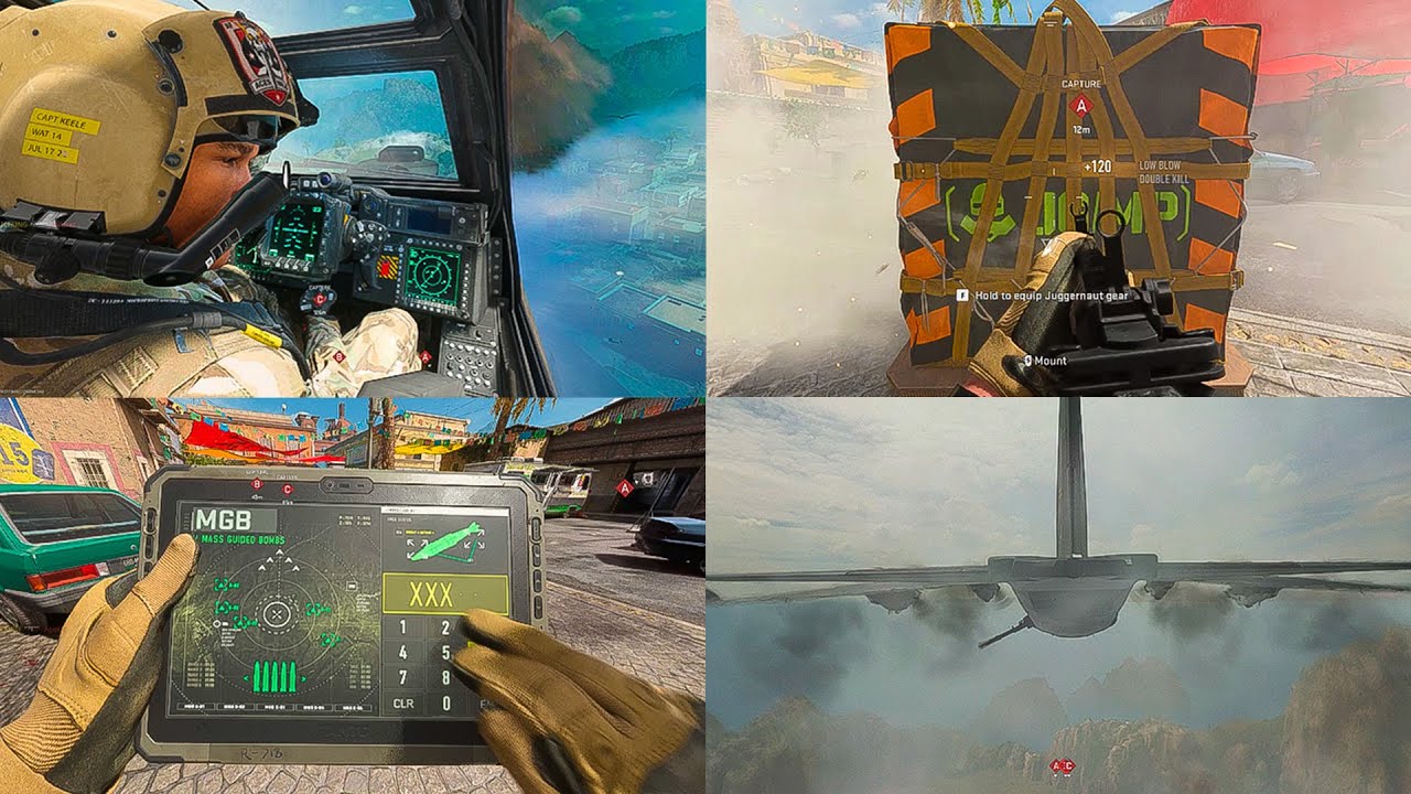 Call of Duty Modern Warfare 2 - All Killstreak Gameplay and Showcase ...