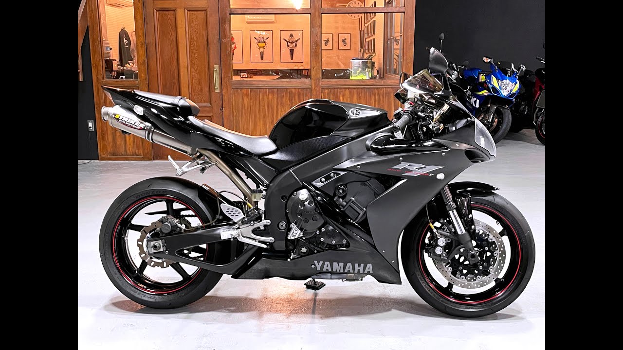 YAMAHA YZF-R1 RN13N - ヤマハ YZF-R1 - STRIKER製チタンフルエキゾーストマフラー、AGRAS製クラッチ ...