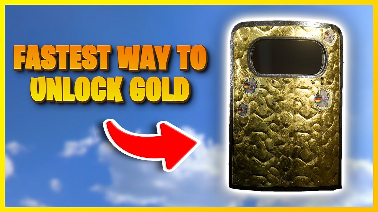 Get the Combat Shield Gold EASY - COD Vanguard Camo Guide - YouTube