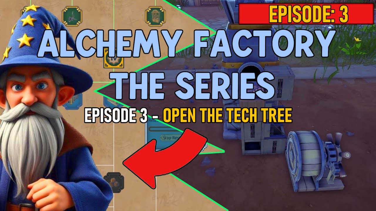 Alchemy Factory Series Ep:3- Open The Tech Tree - YouTube