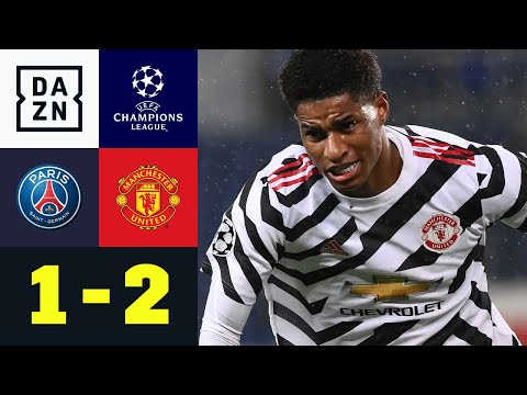 Rashford ärgert den Champions League Finalisten: PSG - Man United 1:2 | UEFA Champions League | DAZN