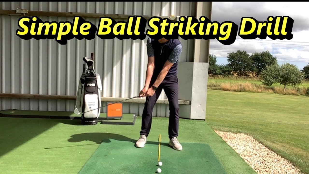 Simple Ball Striking Drill to Improve Your Iron Play - YouTube