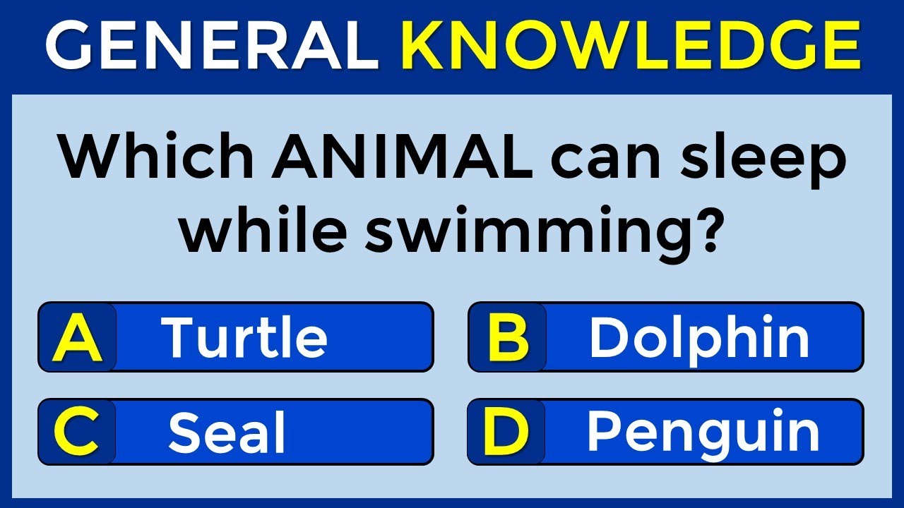 How Good Is Your General Knowledge? Take This 25-question Quiz To Find ...