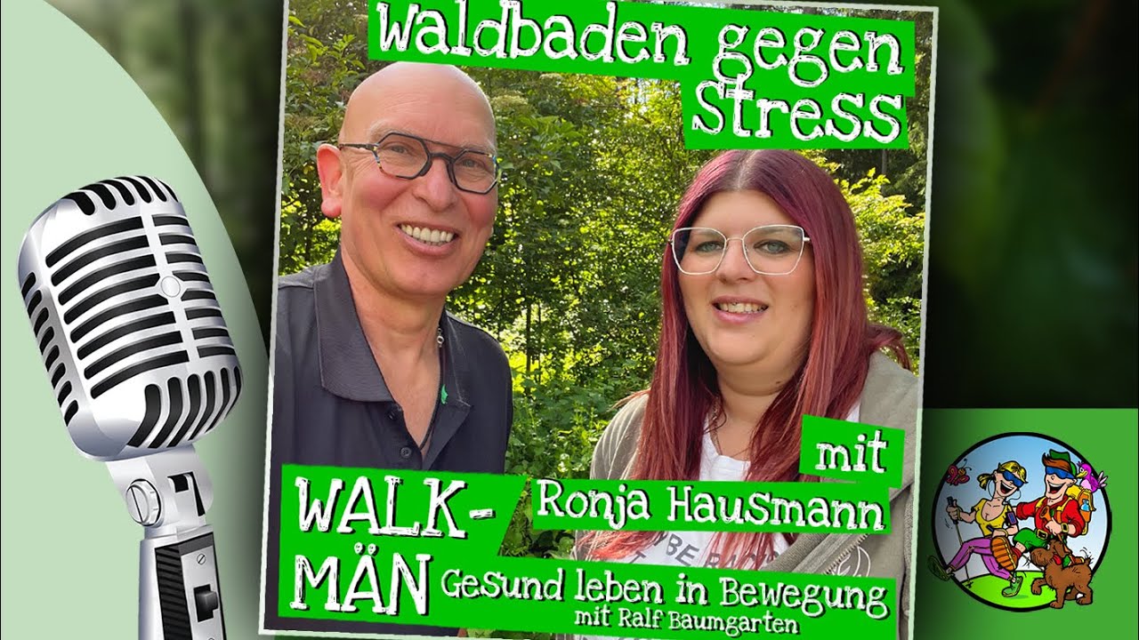 Waldbaden gegen Stress – mit Ronja Hausmann - YouTube