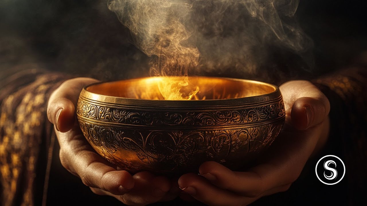 Healing Music with Koshi Bell & Tibetan Singing Bowl, Calm and Peace ...