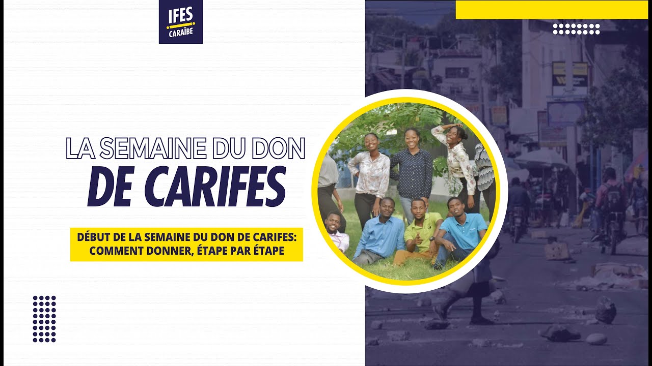 La Semaine du Don de CARIFES 2024 - Comment Donner, Étape par Étape ...