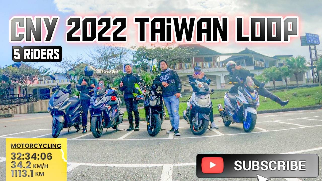 Taiwan Loop 2022CNY /1113 km. - YouTube