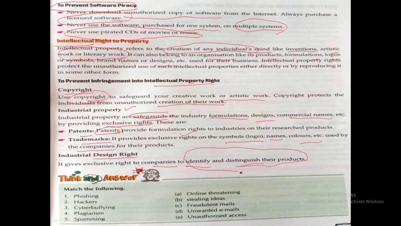 Cyber Ethics, Crimes & Safety Class 7 by SN SIR - YouTube