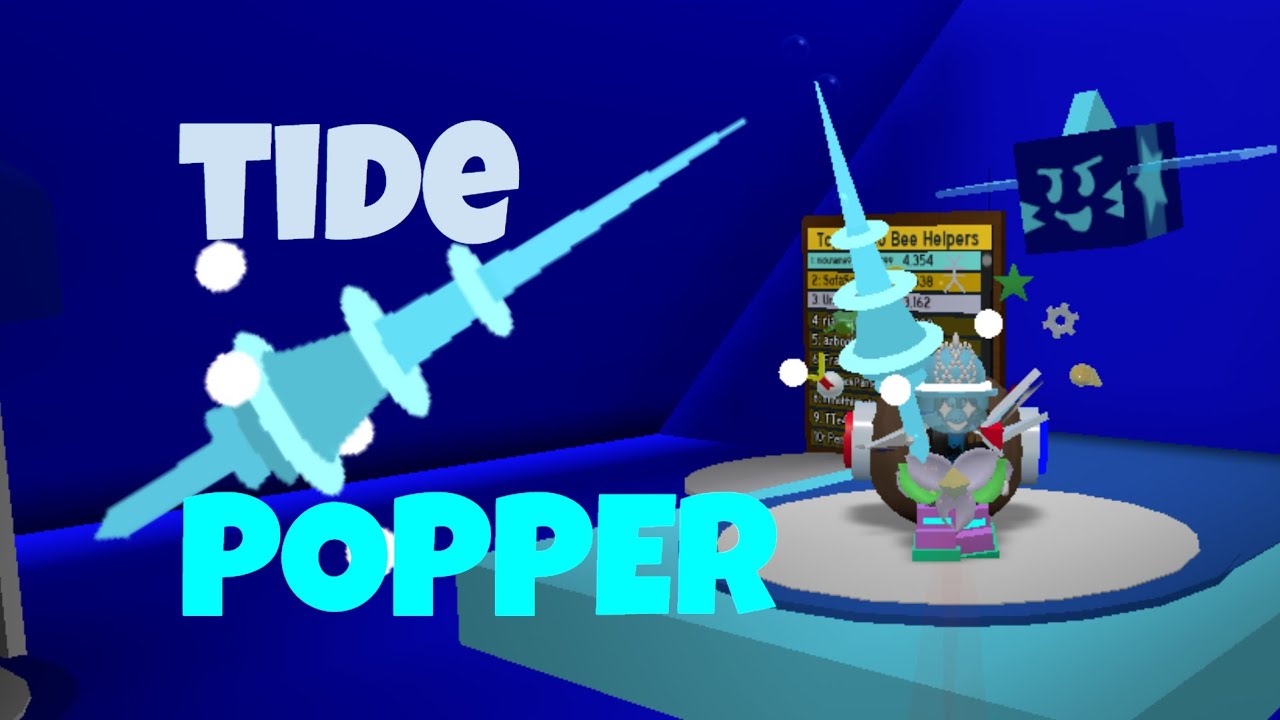 Getting the Tide Popper | Beating Bee Swarm Simulator #1 - YouTube