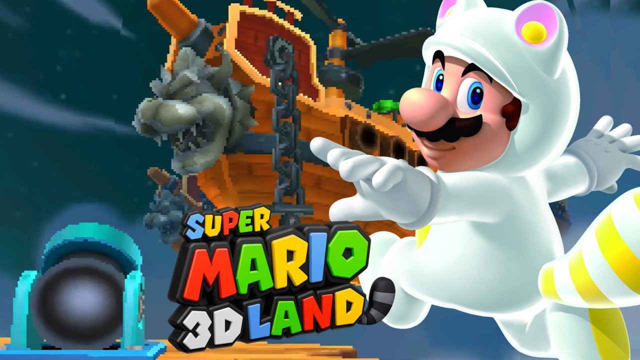 SUPER MARIO 3D LAND - All Airships - YouTube
