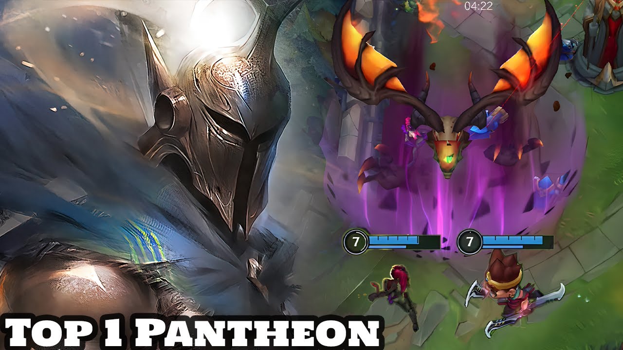 Wild Rift Pantheon - Top 1 Pantheon Gameplay Rank Master - YouTube