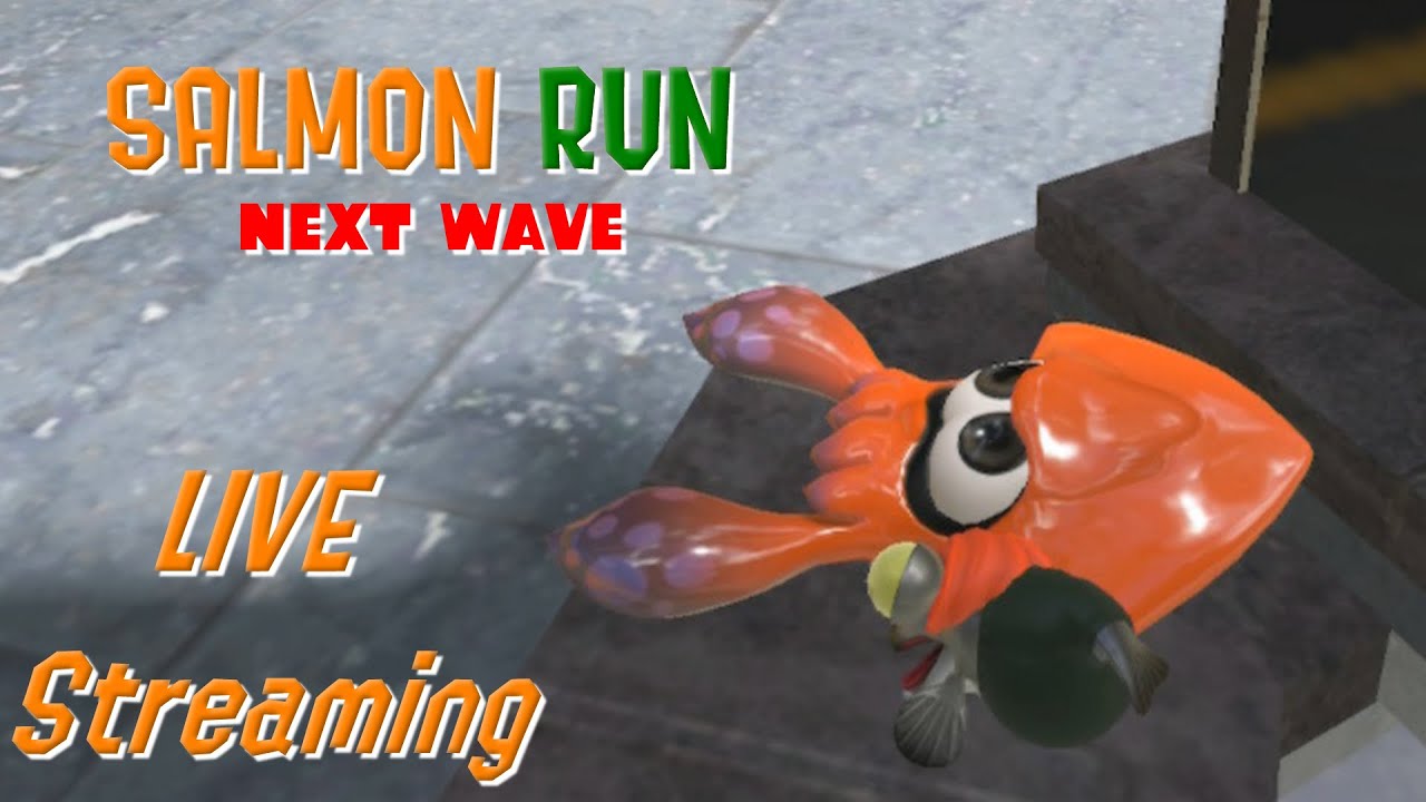 LIVE STREAM - Salmon Run with Spiff (Solo) - YouTube