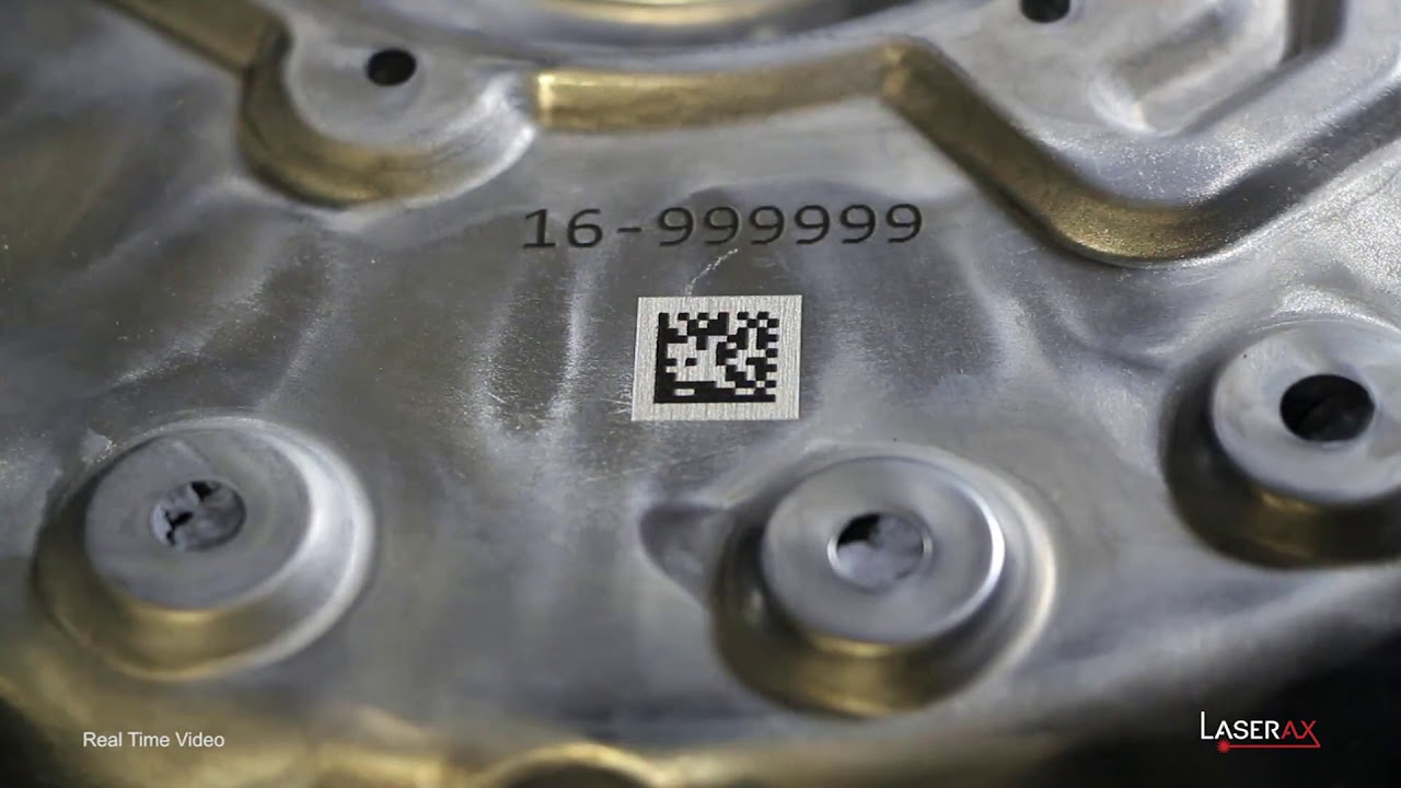 Laser Direct Part Marking on Aluminum Die Casting - YouTube