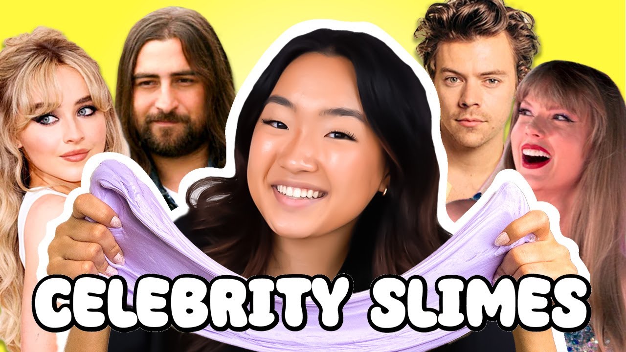 I Made Slime For Celebrities - YouTube