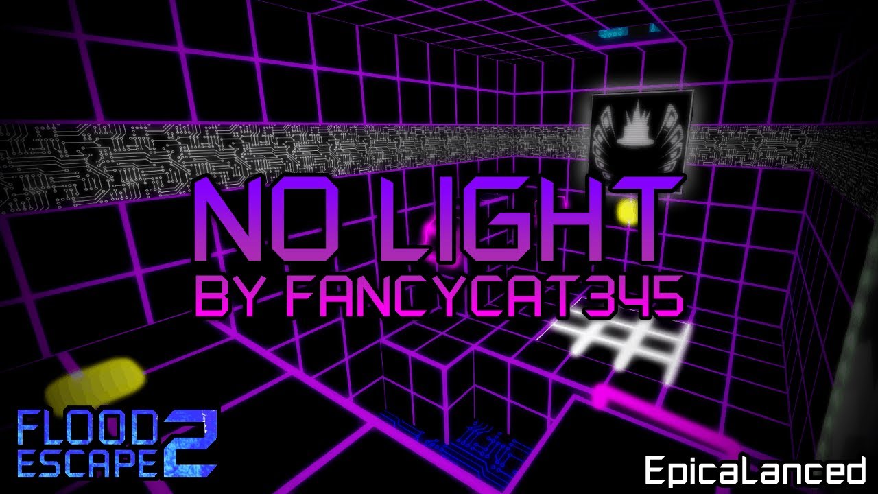 No Light [Crazy] by fancycat345 | Flood Escape 2: Community Maps - YouTube