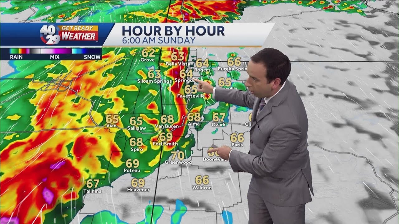 Forecast: Chance of showers and storms persist this evening; rainy and ...