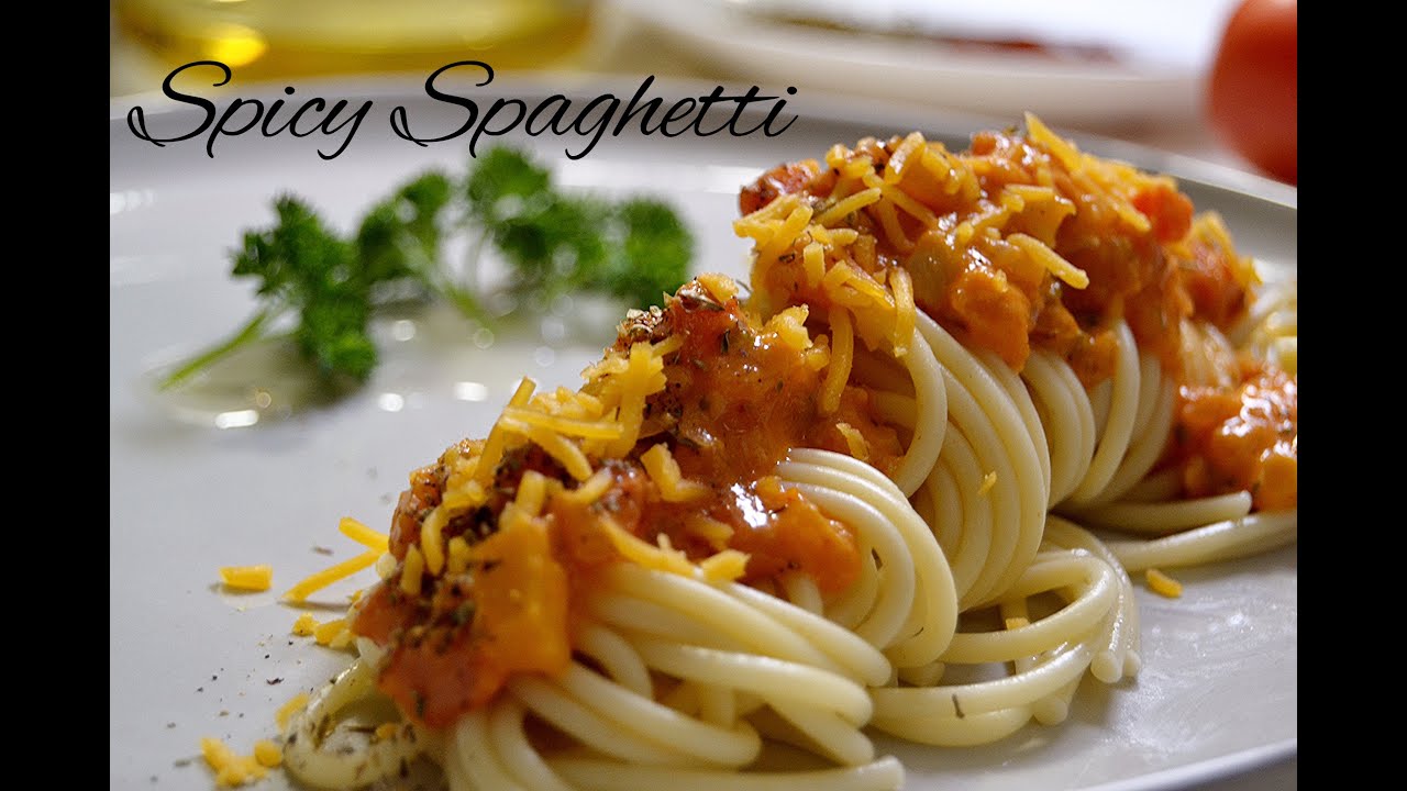 How to make Spicy Spaghetti/ perfect recipe for spicy spaghetti - YouTube