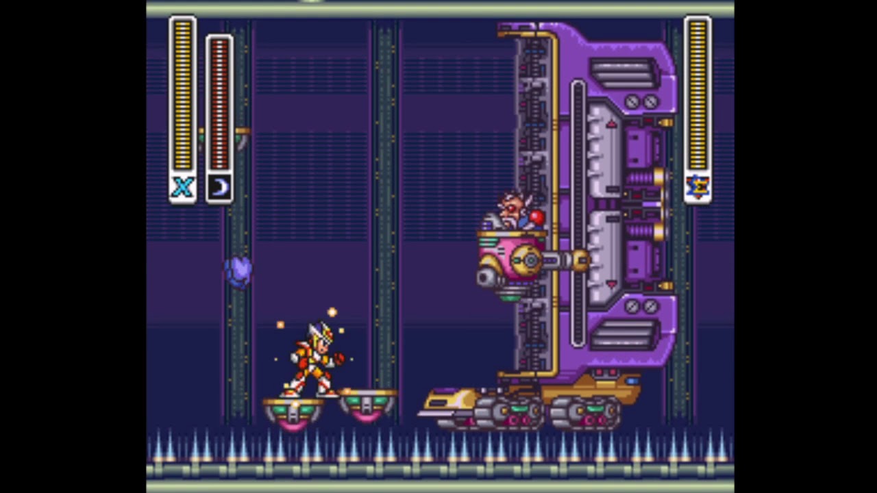 Mega Man (Rockman) X2 - Serges Tank boss - SNES - YouTube