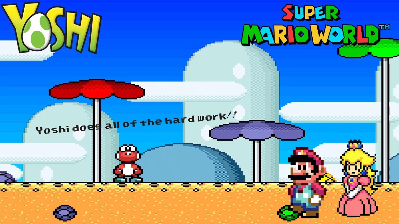 YOSHI DOES ALL OF THE HARD WORK!! [Yoshi Saves Summer Vacation] - YouTube
