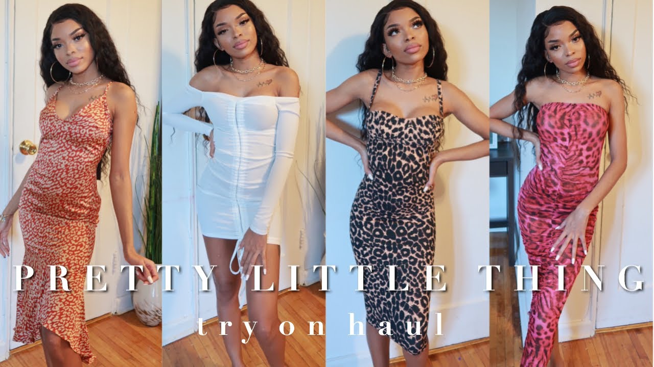 INEXPENSIVE PRETTY LITTLE THING TRY ON HAUL | SUMMER CLOTHING HAUL 2020 ...