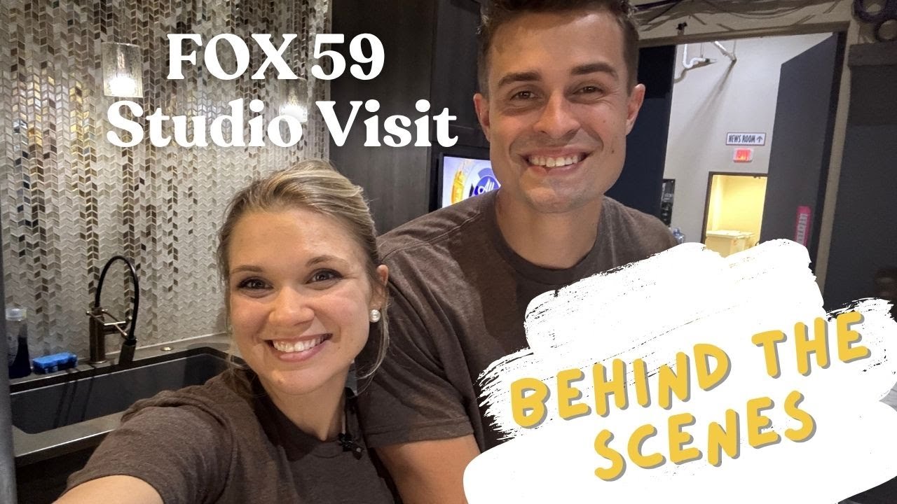 FOX 59 Studio Visit - Behind the Scenes - YouTube