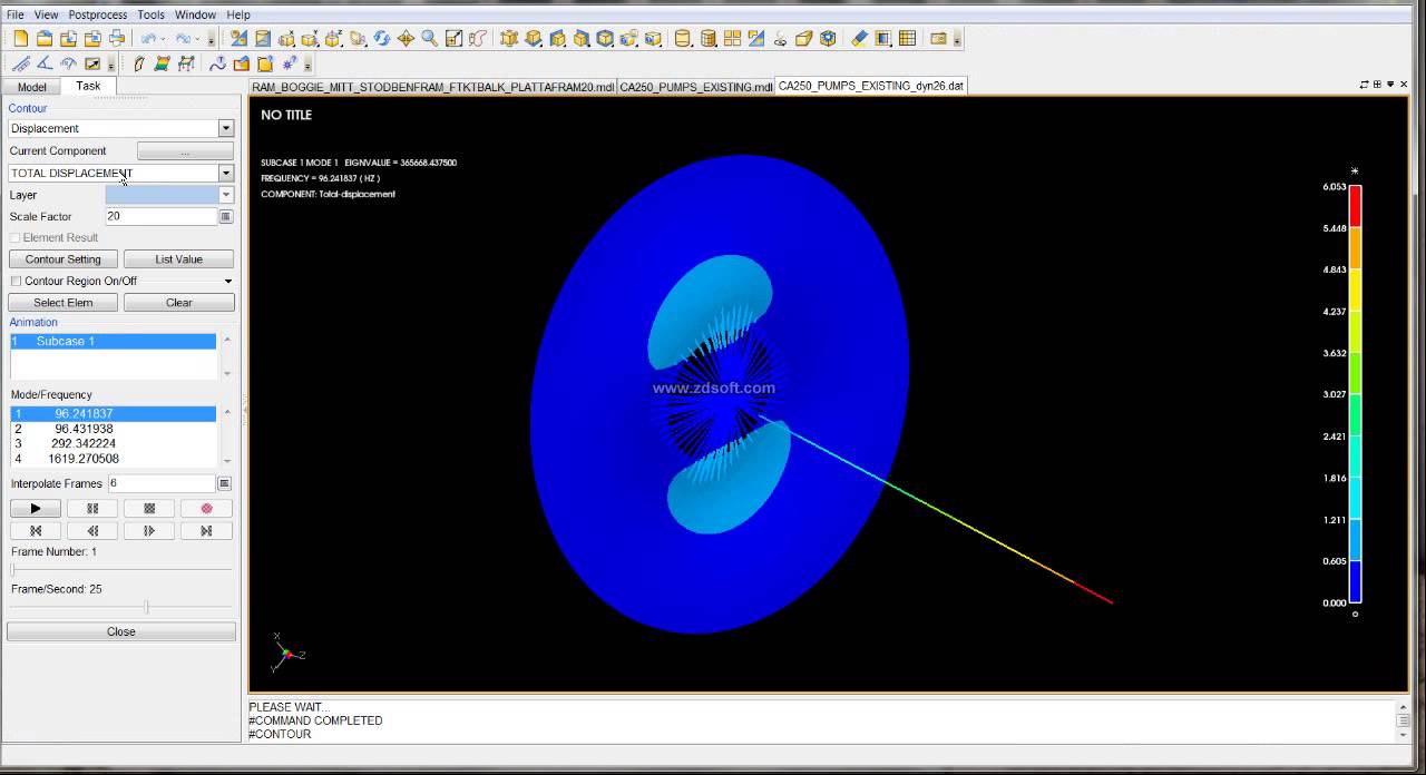 NISA PRESYS FEA beams, shells and rigid links dynamics - YouTube