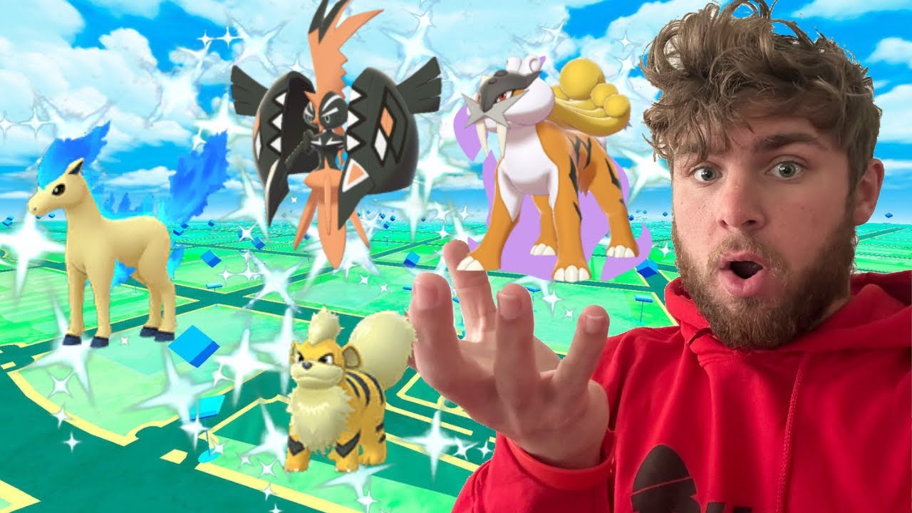 Shiny Shadow Raikou Hunt! Shiny Hunting in The New Pokemon Go Season ...