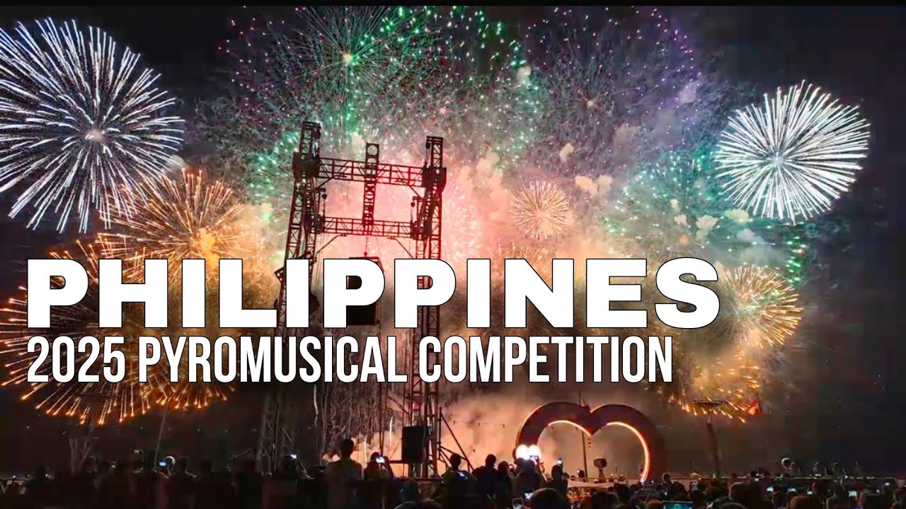 Here Comes The Philippines! The Opening of 12th Pyromusical Competition ...