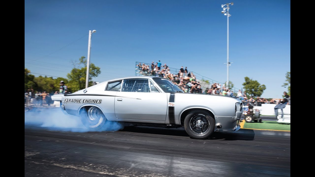 Aussies at Drag Week: 7.3-second Valiant Charger and more - YouTube