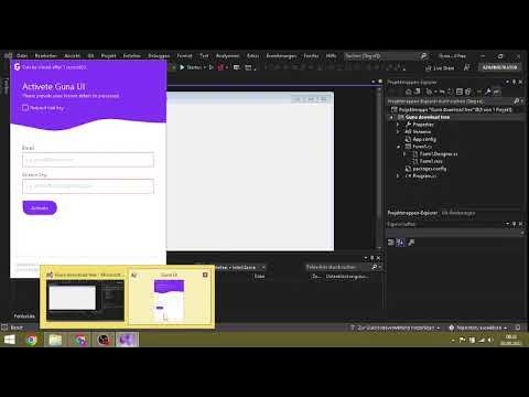 How to Download, Install and Activate Guna UI2 in VisualStudio 2022 | NuGet Package Manager ...