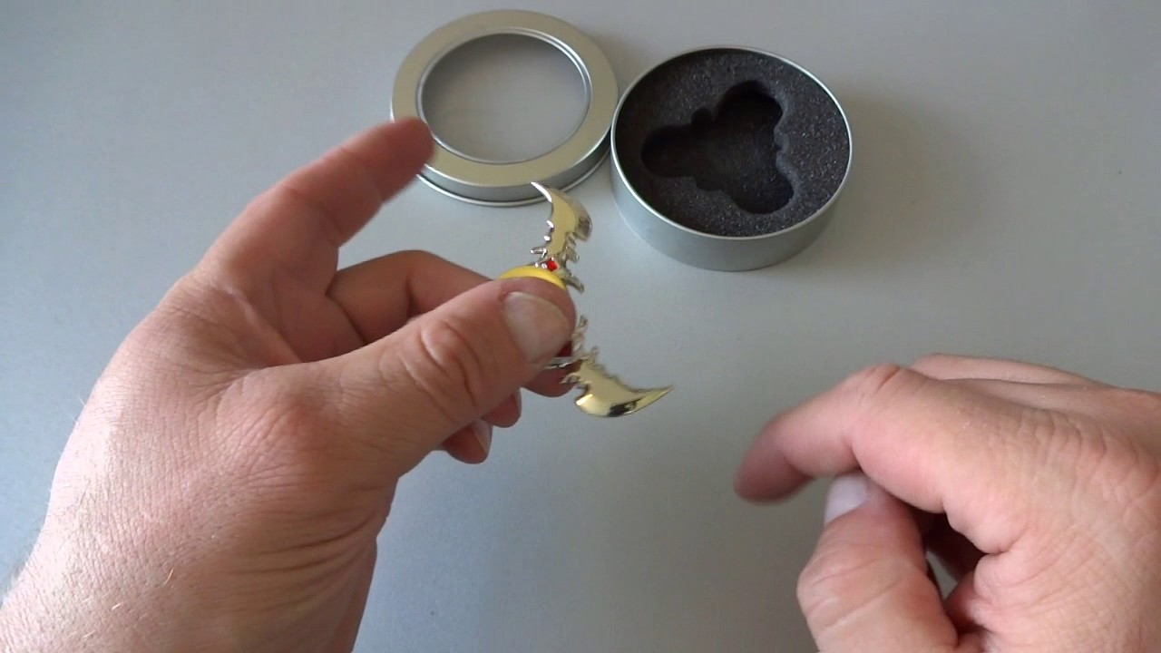 Tri-bar Curved Knife Fidget Spinner Stress Relief Relaxation Toy - YouTube