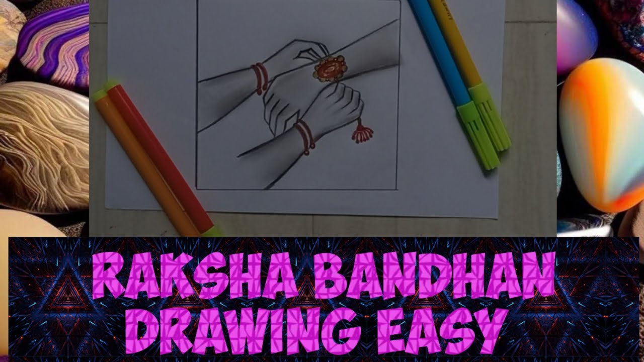 how to draw raksha bandhan easy|Raksha bandhan drawing for beginners ...