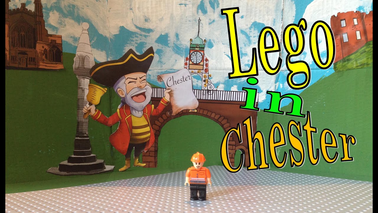 Making Chester Lego Stage starring The Simpsons: Marge and Bart - YouTube