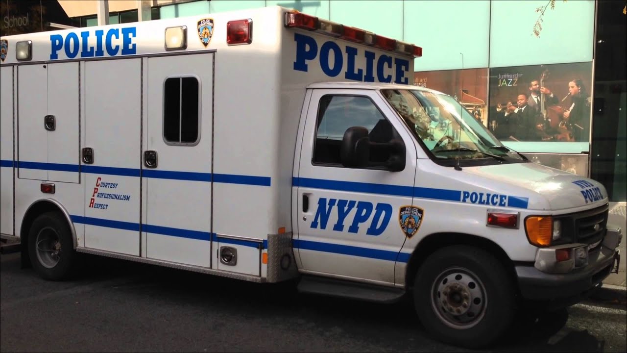 RARELY SEEN NYPD BOMB SQUAD UNIT NEAR W. 64TH ST. & BROADWAY ON WEST ...
