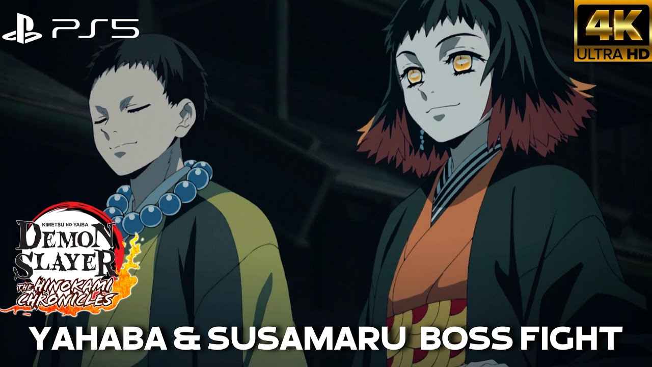 Tanjiro & Nezuko vs Yahaba & Susamaru - Demon Slayer Game | Hinokami ...