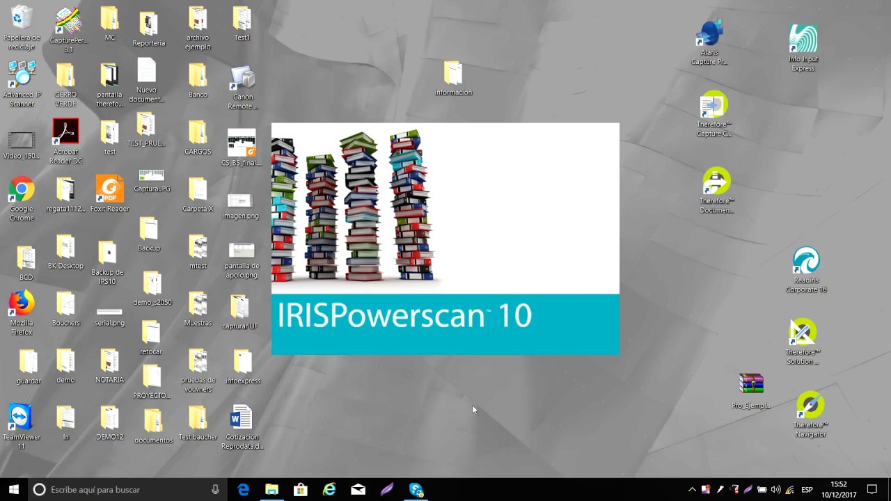 IRIS POWERSCAN 10 Y IRIS POWERSCAN 10 SERVER DEMOSTRACION - YouTube