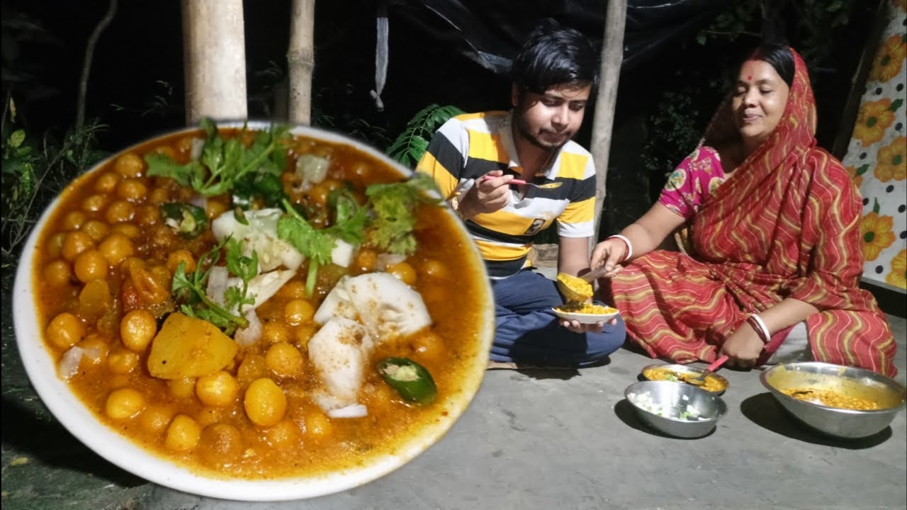 ঘুগনি তো অনেক খেয়েছেন একবার এইভাবে দই ঘুগনি রেসিপি বানিয়ে দেখুন ...