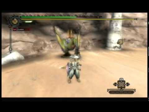 MH3 - Qurupeco Arena Hunt - Sword and Shield - YouTube