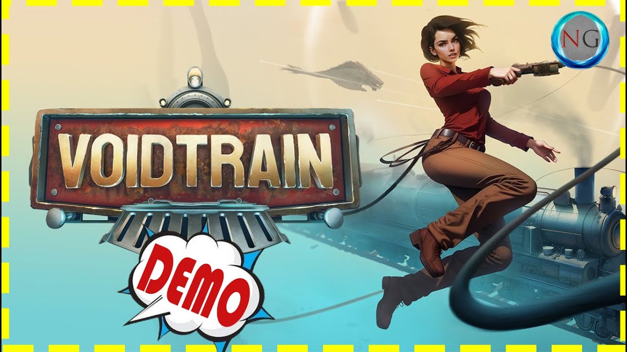 PERDIDOS EN EL ABSOLUTO VACIO Y MANEJANDO UN TREN | VOIDTRAIN DEMO COMPLETA EN ESPAÑOL - YouTube