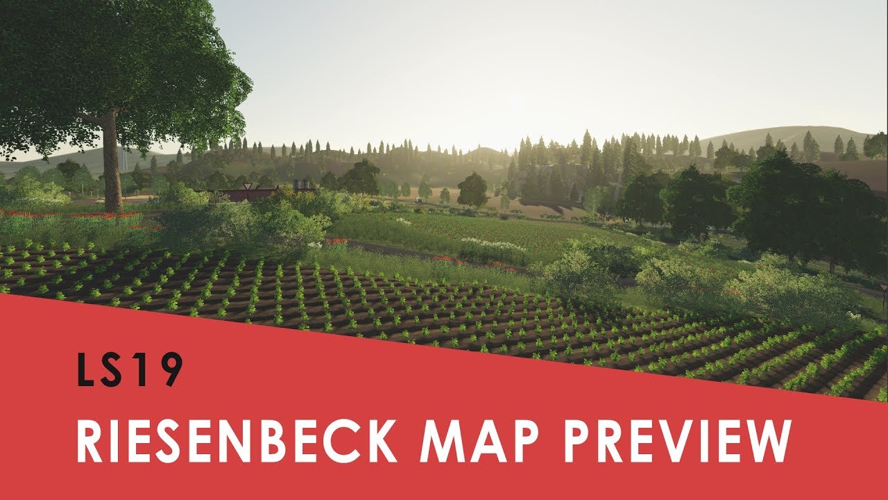 LS19 I Riesenbeck Map Preview I Mod Contest 19 - YouTube