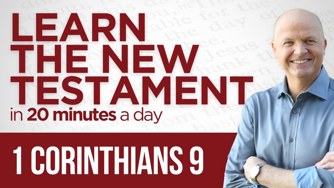 1 Corinthians 9 | The New Testament Daily with Jerry Dirmann - YouTube