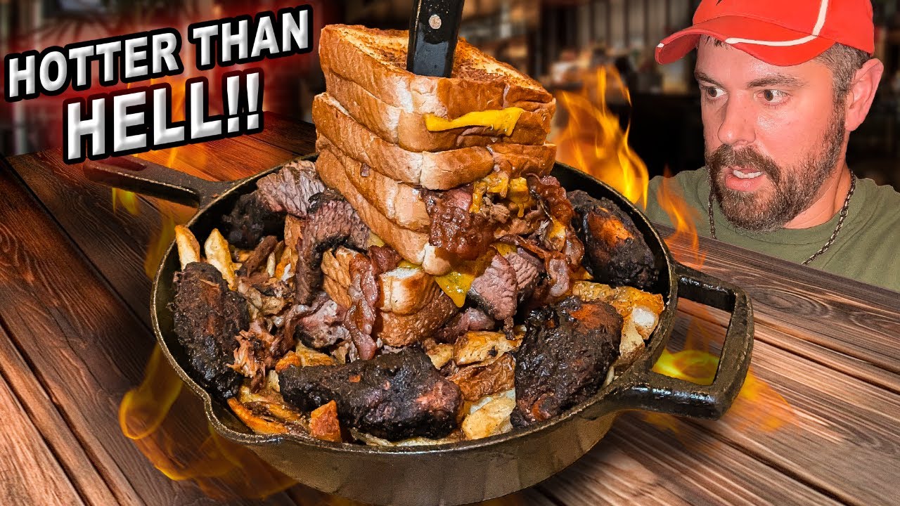 Georgia Boys' "Barnyard" BBQ Sandwich Challenge w/ Extra Spicy Ghost ...