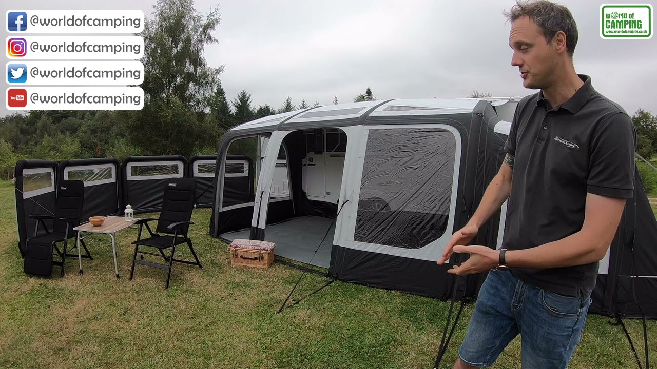 Outdoor Revolution Eclipse Pro 420 Caravan Awning - YouTube