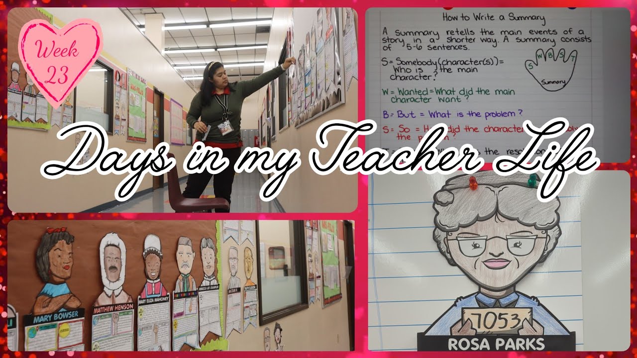 Days in my Teacher Life || Valentine's Day, Black History Projects ...