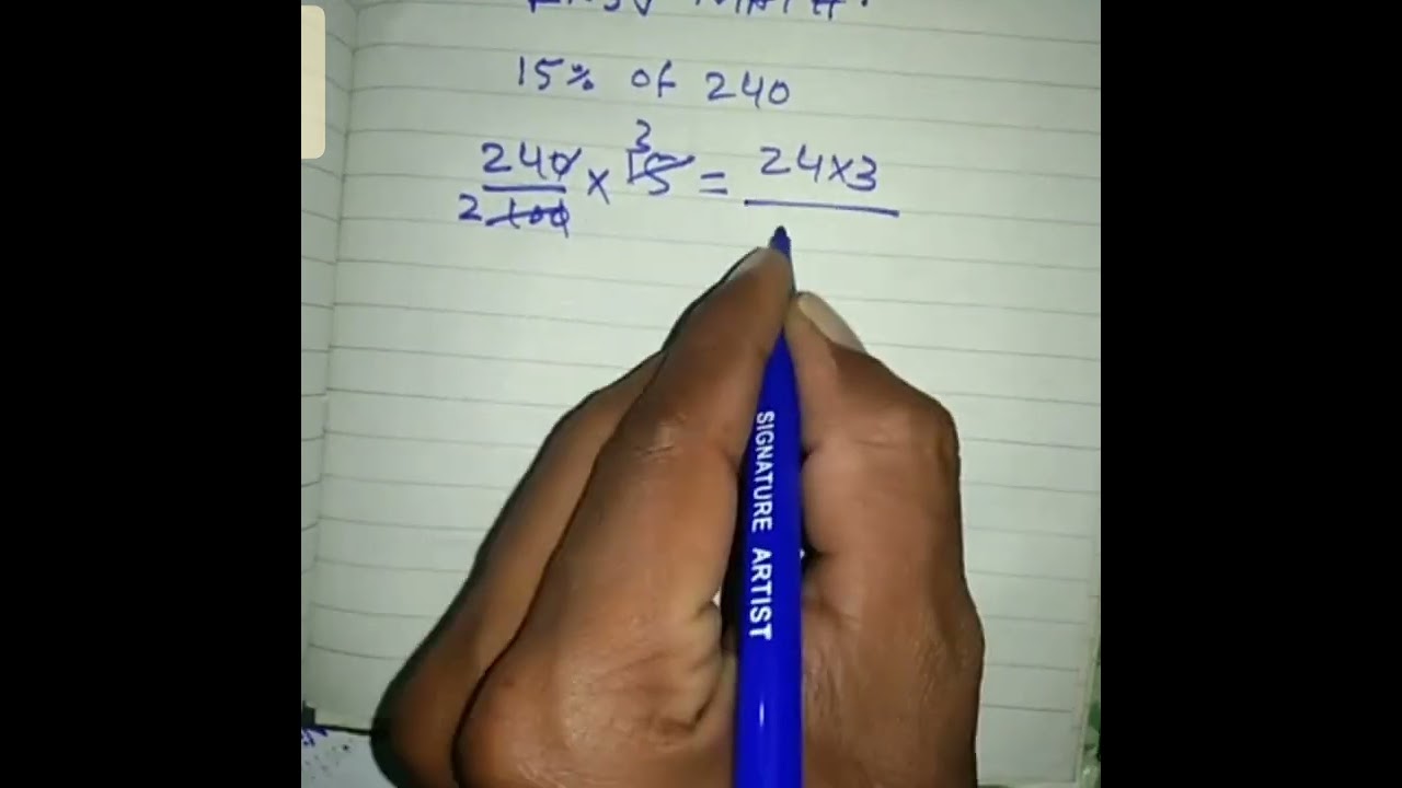 How To Find 15 Of 240 YouTube How To Find 15 Of 240 YouTube