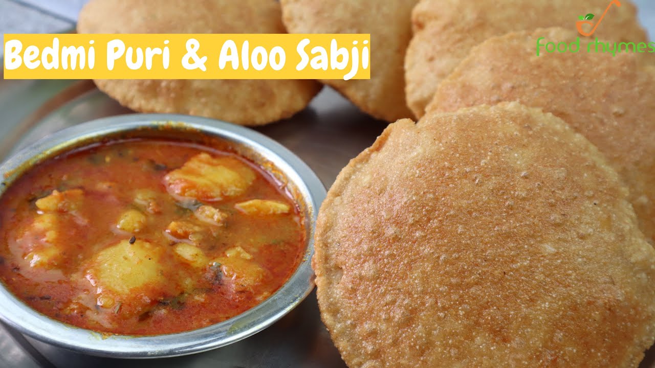 Bedmi Puri with Aloo ki Sabji Recipe | बेड़मी पूरी आलू की सब्जी | Bedmi ...