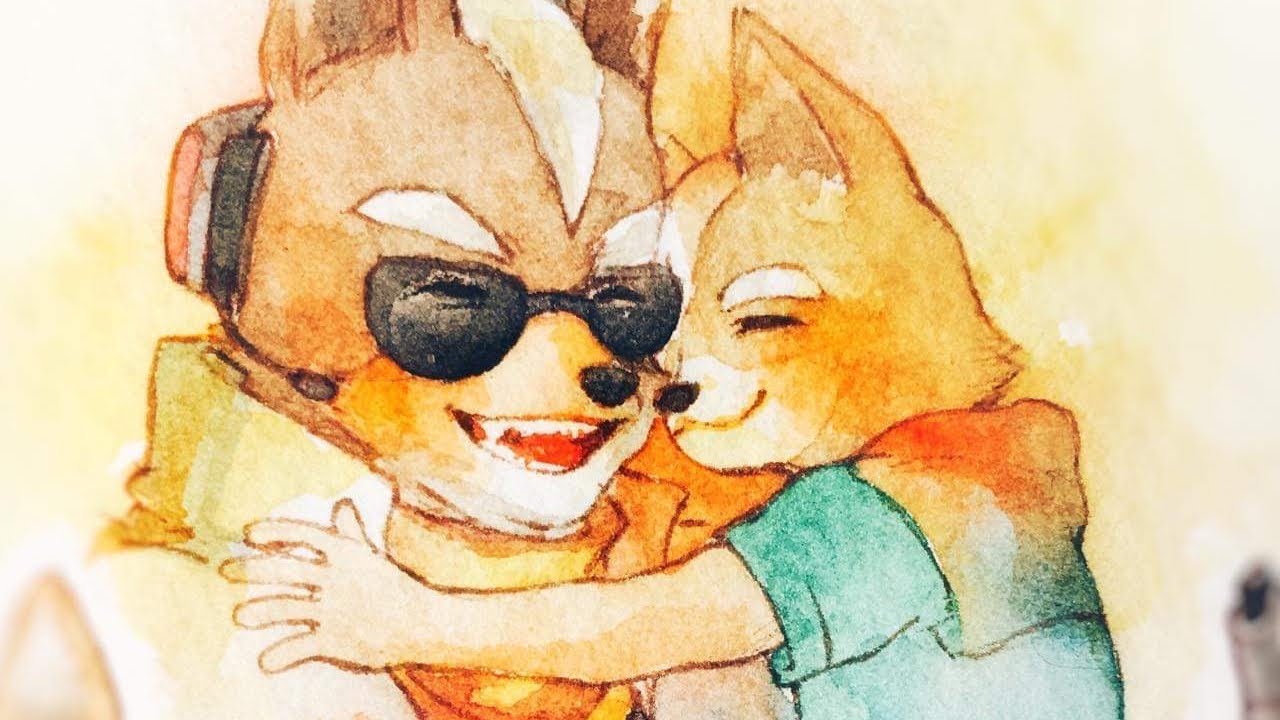 James and his son fox Little fox loves his mommy and daddy - YouTube