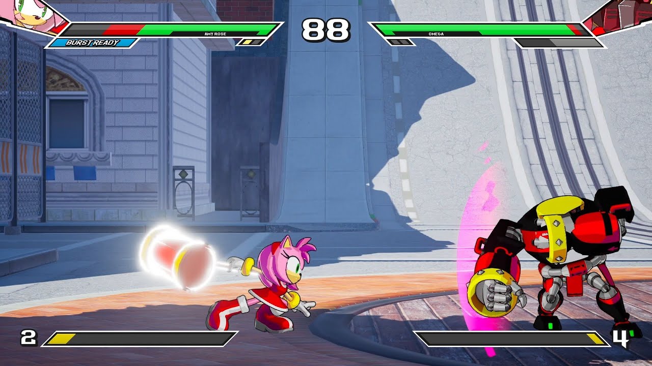 Amy Rose vs Omega (Hardest AI) Sonic Smackdown - YouTube