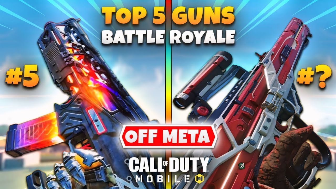 Top 5 OFF META Guns In Season 5 Battle Royale | 5 Best OFF META ...